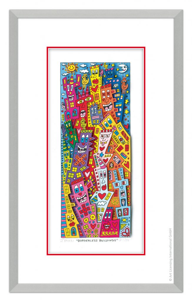 JAMES RIZZI - BORDERLESS BUILDINGS - Artmix24